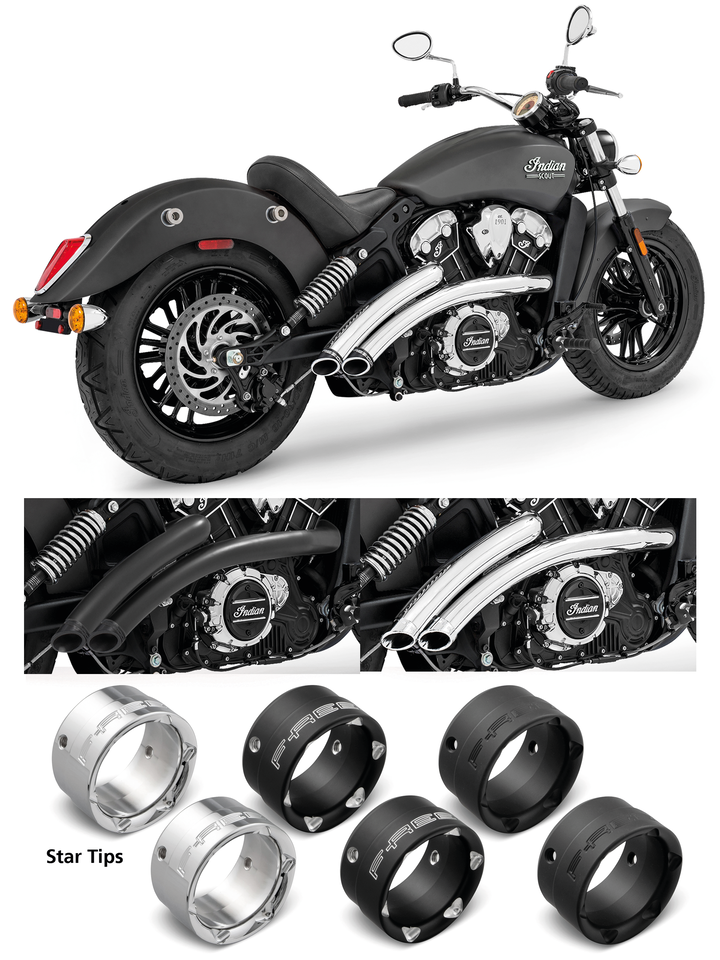 Radical Radius For Indian Scout Fits All Indian Scout 2015-2024, Chrom ...