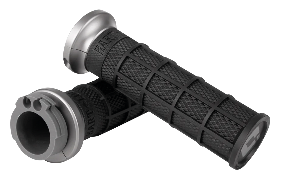 Odi Hart-Luck Lock-On Signature Full-Waffle Slip-On Grips Black With G ...