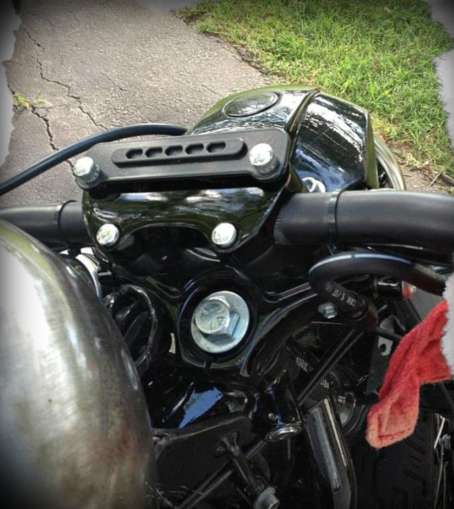 DK Custom Sportster Indicator Lights Bracket – H&C Custom